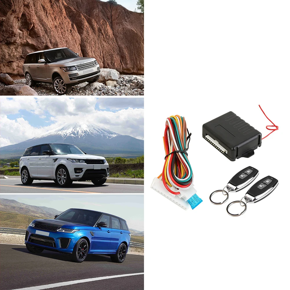 Car-Remote-Central-Door-Lock-Kit-with-Remote-Control-Keychain-Central ...