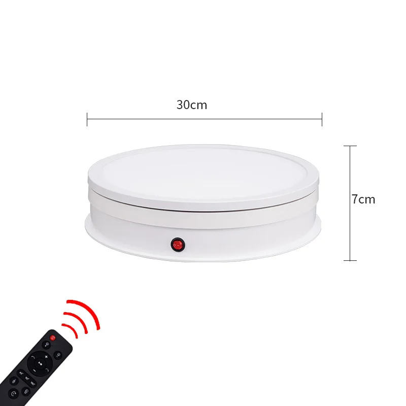 30cm-Remote-Control-Intelligent-Luminous-Turntable-Photography-Live ...