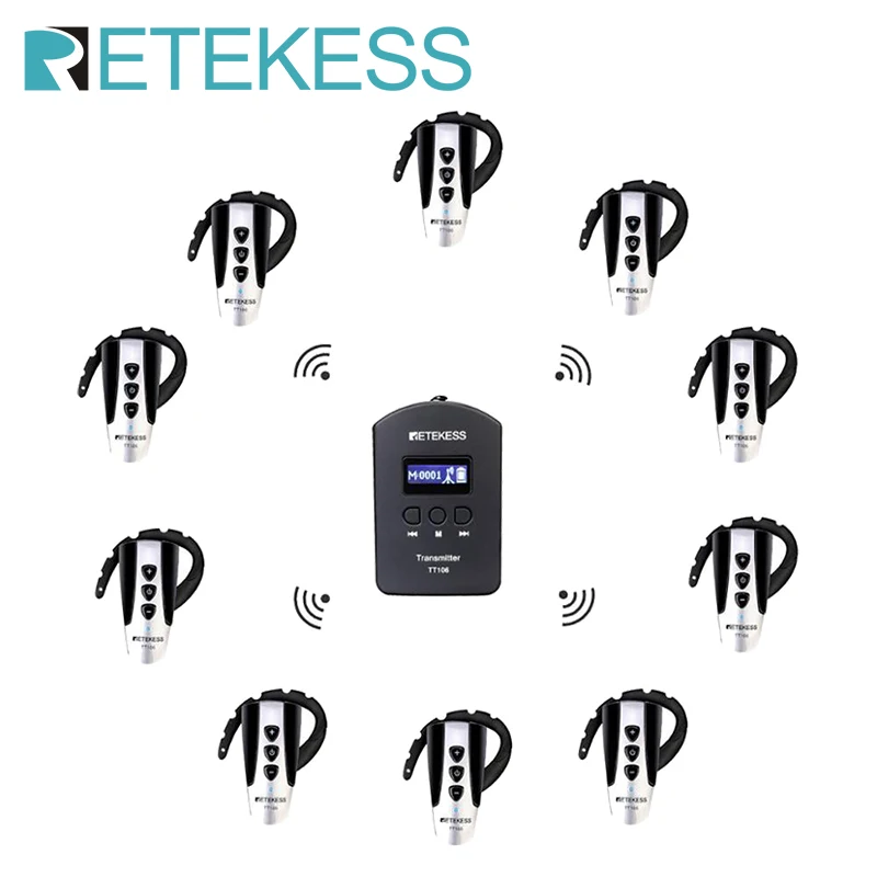 Tour Guide Microphone System | Tour Guide Transmitter Uhf | Church ...