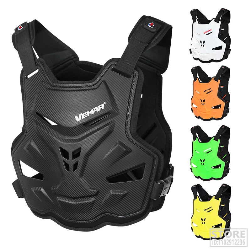 Motorrad-panzer-Weste-Motocross-Schutz-Motorrad-Brust-R-cken-protektor ...