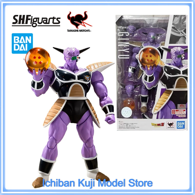 100-Original-In-Stock-Bandai-Dragon-Ball-Z-S-H-Figuarts-SHF-Ginyu-PVC ...