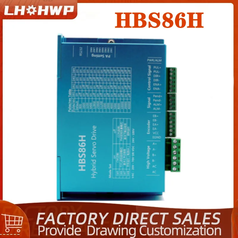 1pc-HBS86H-Closed-Loop-Servo-Motor-Driver-HBS86H-Hybrid-Step-Servo ...