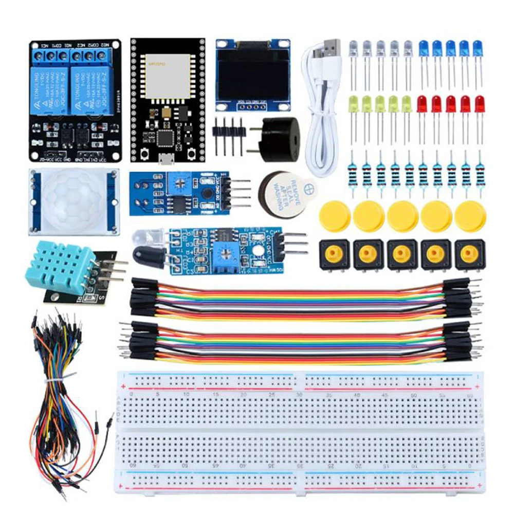 177PCS-ESP32-ESP-32S-WiFi-Starter-Kit-f-r-Arduino-Kits-Lernen-Suite-Mit ...