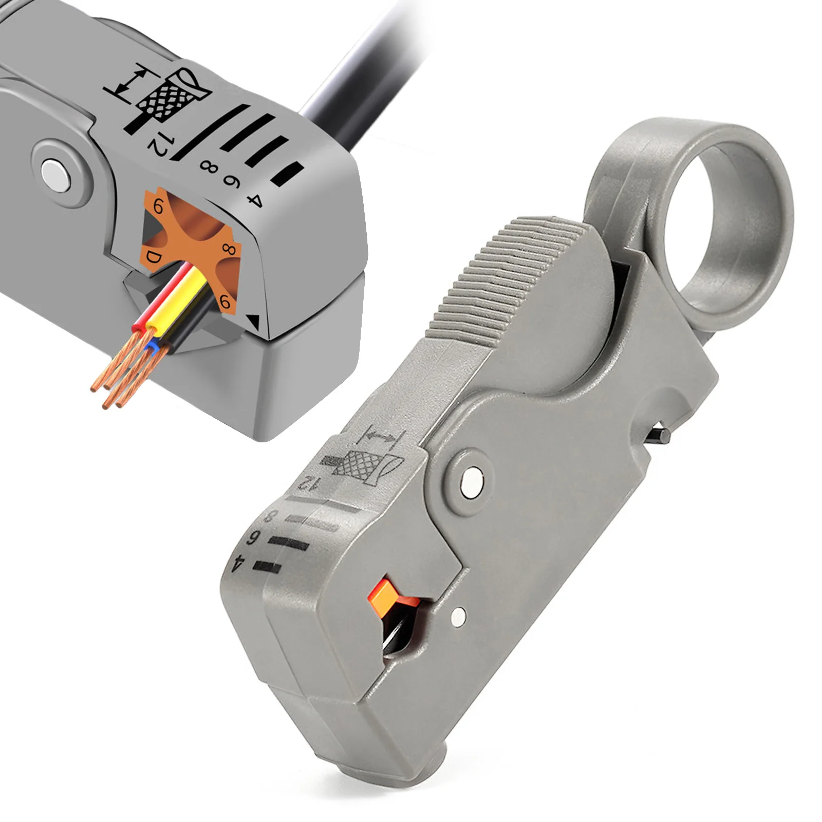 New-Household-Tool-Multifunction-Rotary-Coax-Coaxial-Cable-Cutter-Tool ...