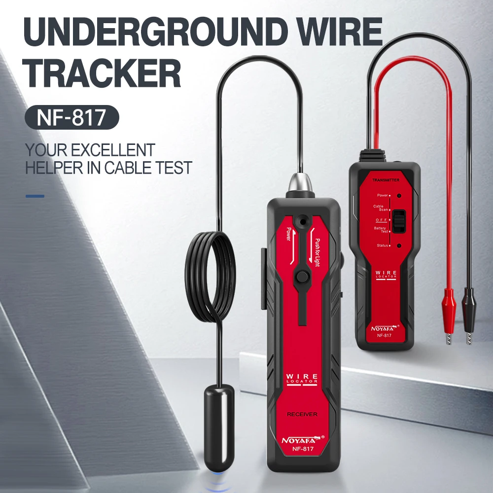NOYAFA-NF-817-Cable-Finder-Detector-Underground-Wall-Floor-Wire-Tracker-Line-Circuit-Finder ...