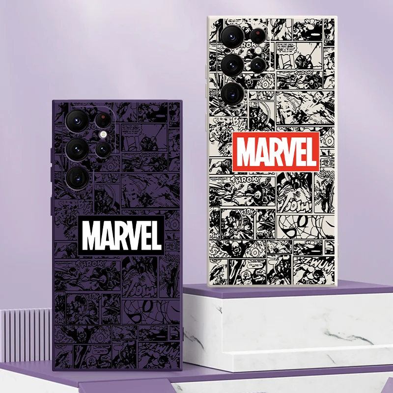 Marvel-Comics-Avengers-For-Samsung-Galaxy-S24-S23-S22-S21-S20-Ultra-S10 ...