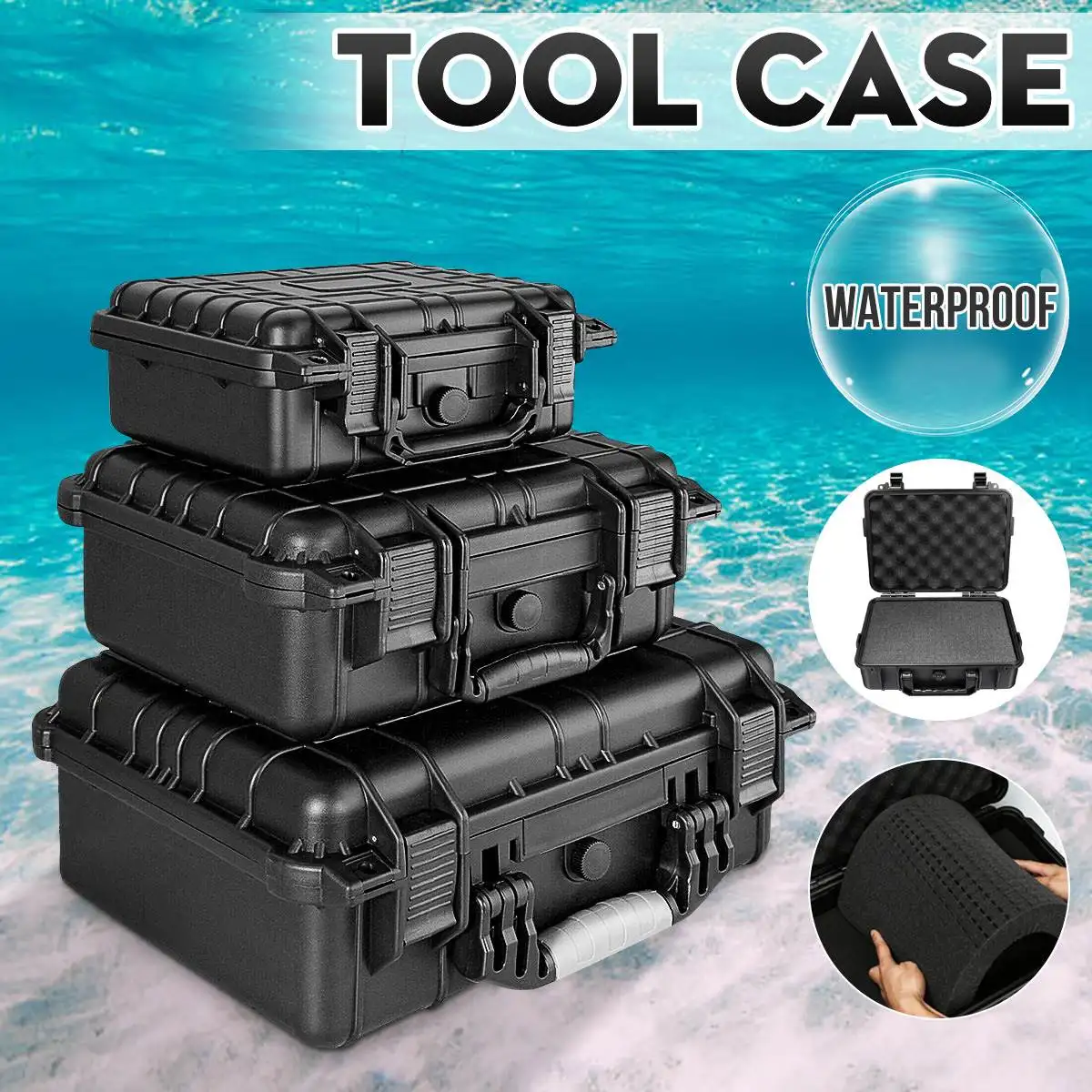 9-Sizes-Waterproof-Hard-Carry-Tool-Case-Bag-Storage-Organizer-Box ...