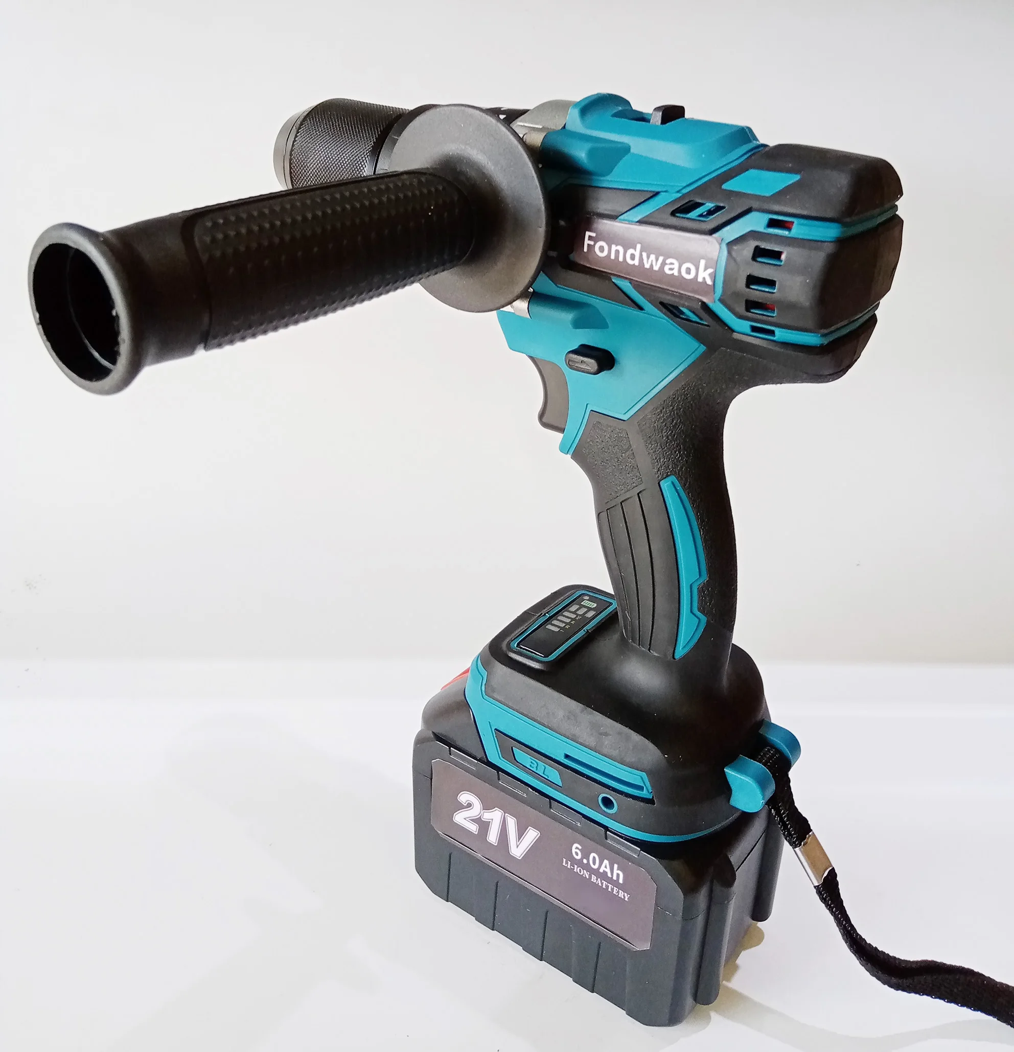 Fondwaok Бесщеточная ударная дрель 13мм 21В для Makita | AliExpress