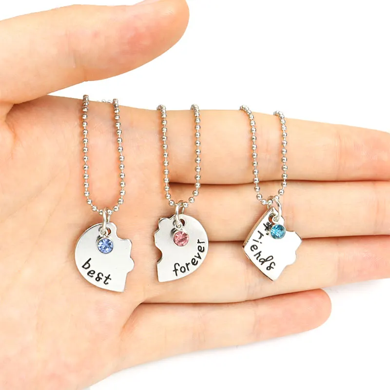 4 Best Friends Forever Necklaces