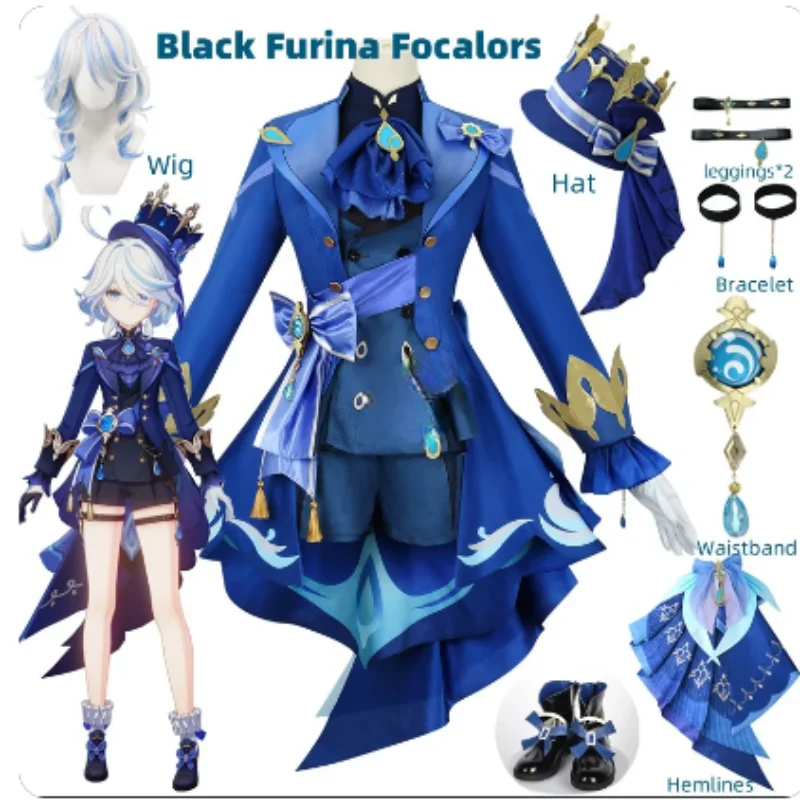Fontaine-Furina-Cosplay-Costume-Full-Set-Genshin-Furina-Costume-Impact ...