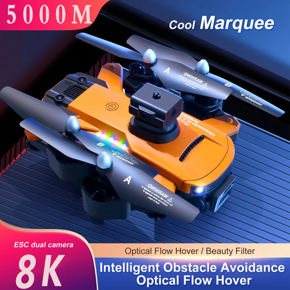 Novo S99 Drone 8K HD Câmera Aérea Drone Grande Angular Câmera Dupla ...