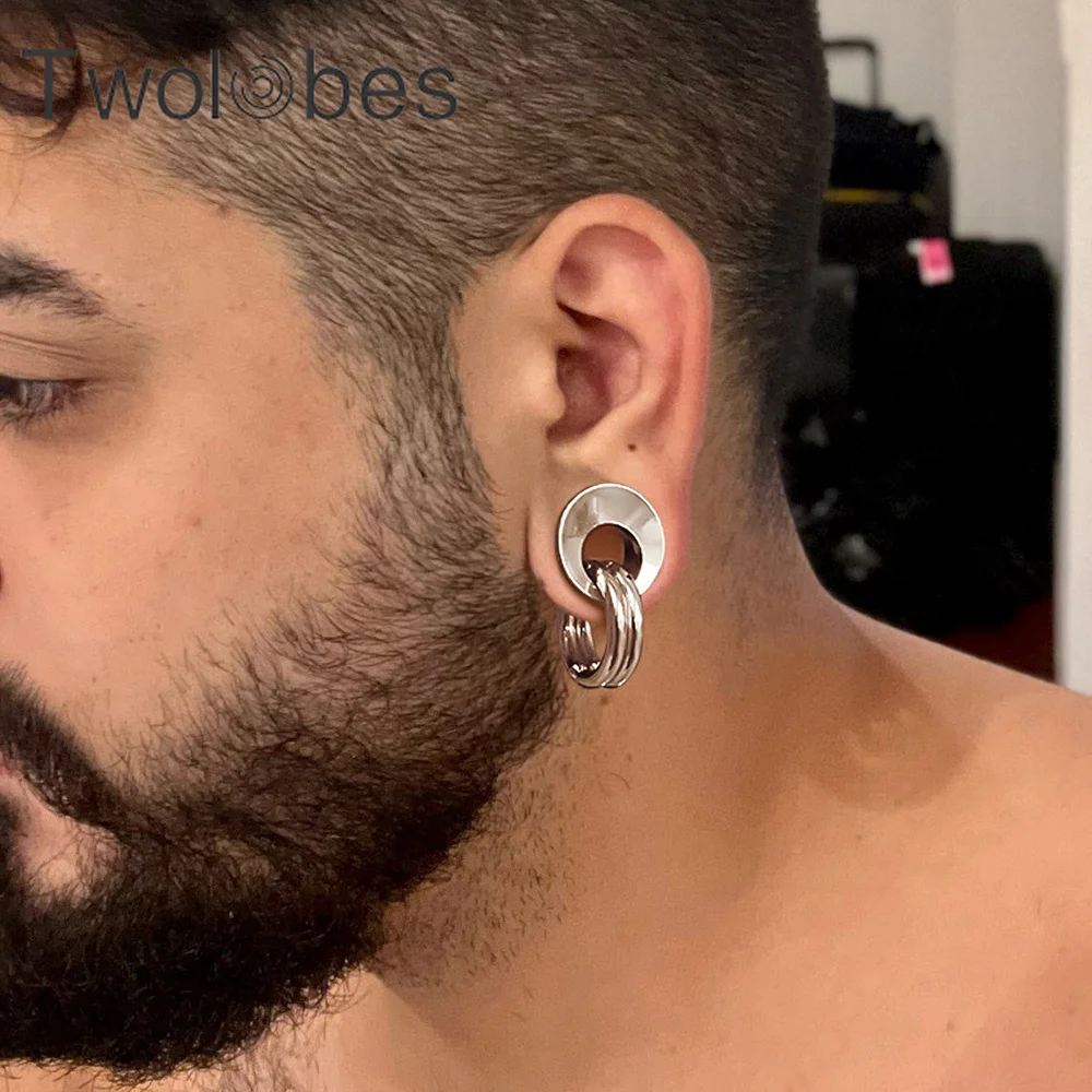 Twolobes-316-Stainless-Steel-Round-Ear-Tunnels-com-Loops-Expander ...
