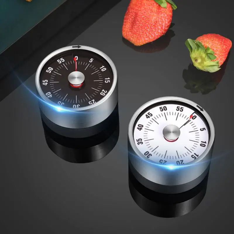 Timer-Mechanical-Timer-Stainless-Steel-Alarm-Clock-Visual-Timer-With ...