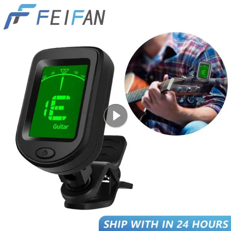 Joyo-Electronic-Clip-On-Digital-Guitar-Tuner-360-Degree-Rotatable-Lcd-Display-For-Violin-Bass ...