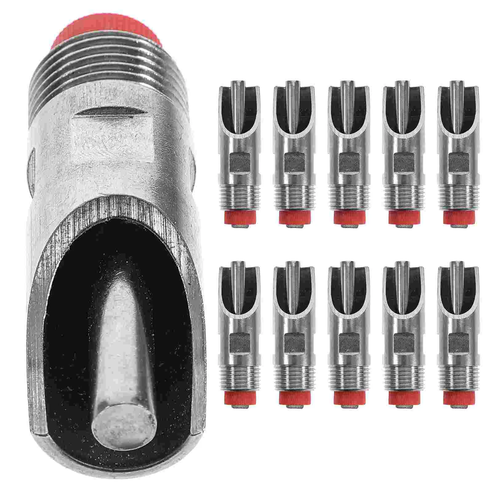 10Pcs Heavy Duty Stainless Steel Automatic Pig Waterer Livestock ...