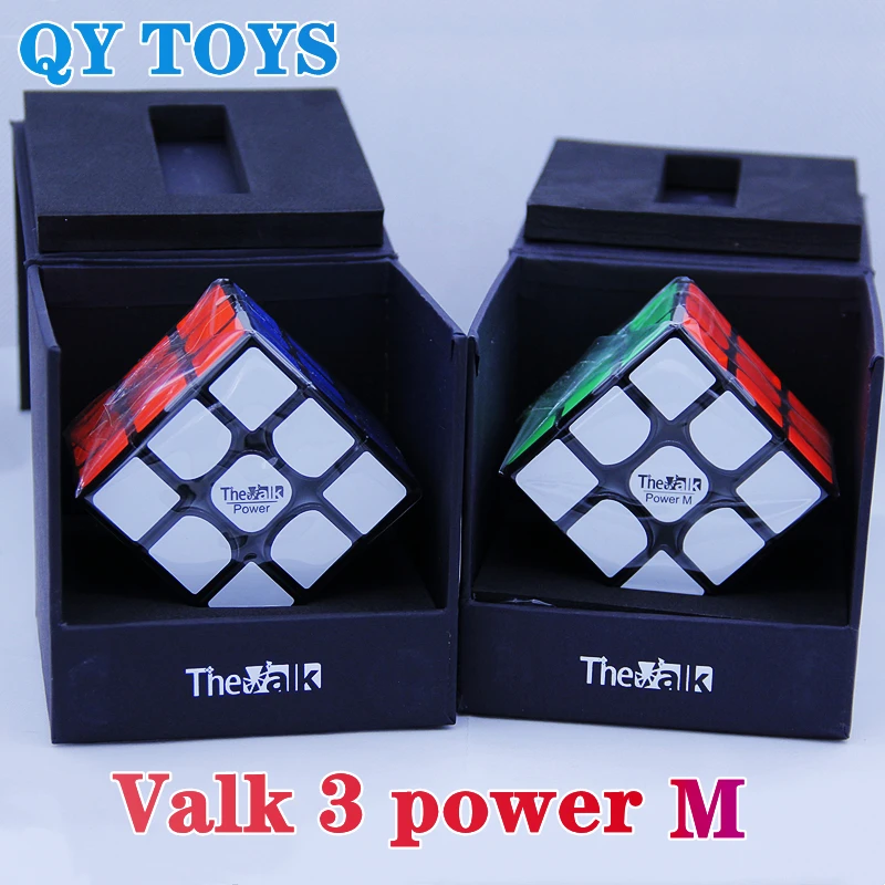 Qiyi Valk3 파워 M 3x3x3 마그네틱 스피드 매직 큐브 Valk3 3x3 파워 매직 퍼즐 큐브, 운동 두뇌 큐브|매직 큐브| - AliExpress