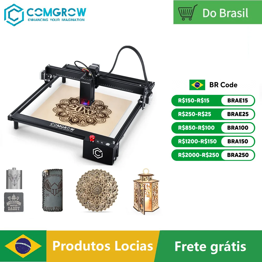 COMGROW-Z1-PRO-Laser-Engraving-Cutting-Machine-20W-Desktop-CNC-Laser ...