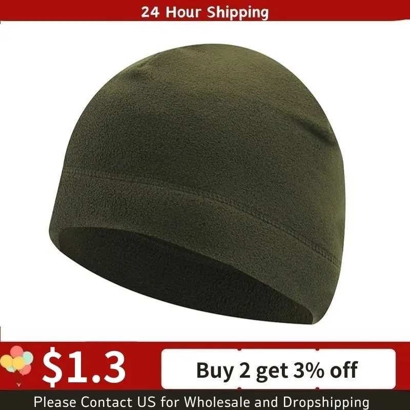 New Fleece Winter Hat Tactical Windproof Outdoor Hiking Accessories ...