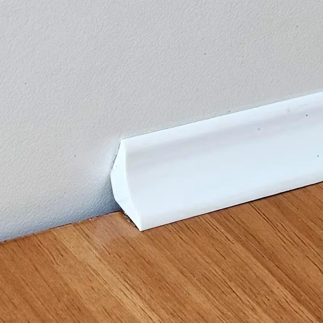 1pc Self-Adhesive TPE Material Wall Gap Decor Line Baseboard Ceiling ...