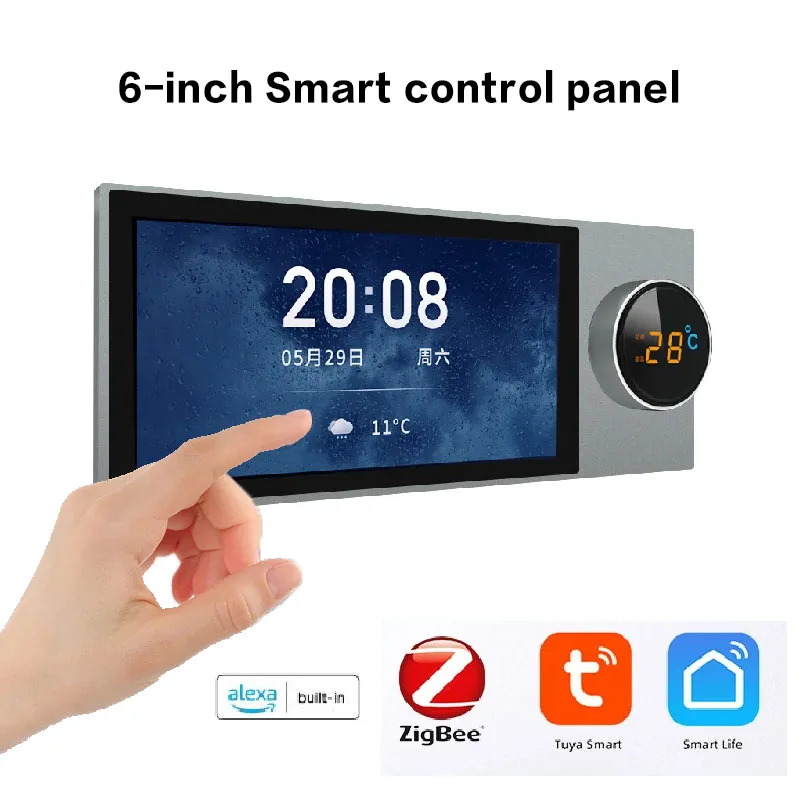 6-Inch-Tuya-Smart-Home-Central-Control-Panel-Touch-Screen-Multi ...