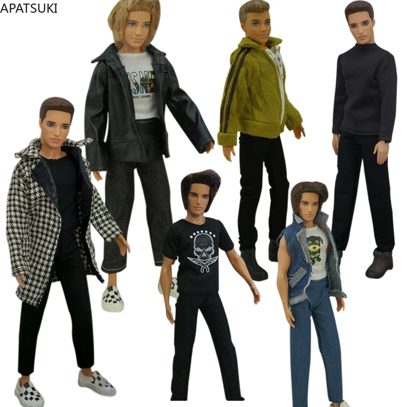 Doll Coat Shirt Trousers Pants | Barbie Clothes Accessories | Ken ...