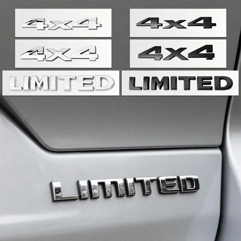 Insignia-de-Metal-3D-para-maletero-de-coche-pegatinas-para-Jeep-4x4 ...