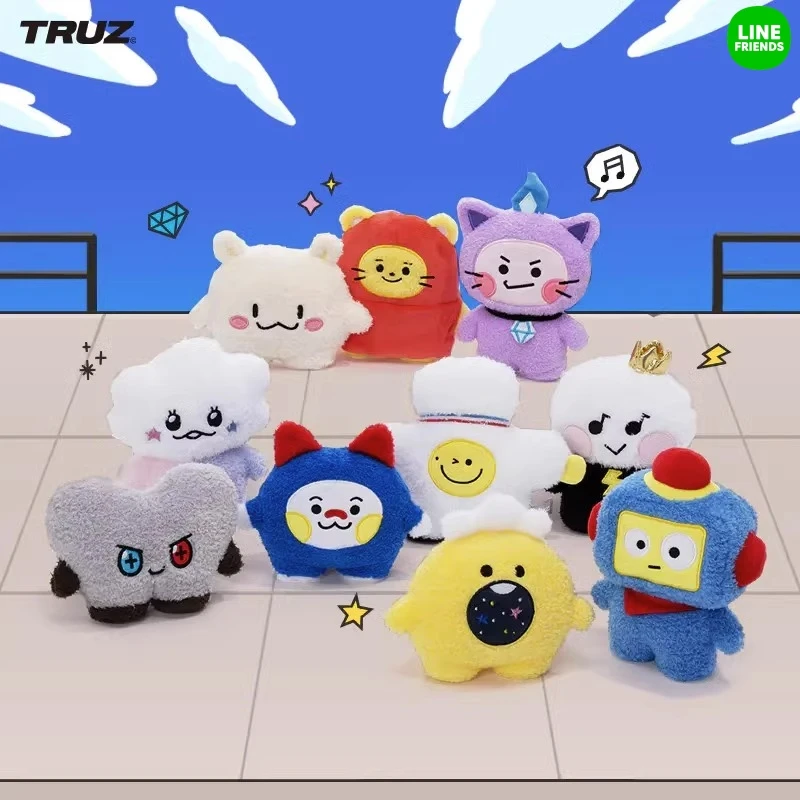 Truz-Tatton-Treasure-Series-Anime-Plush-Doll-Cartoon-Line-Friends-Hikun ...