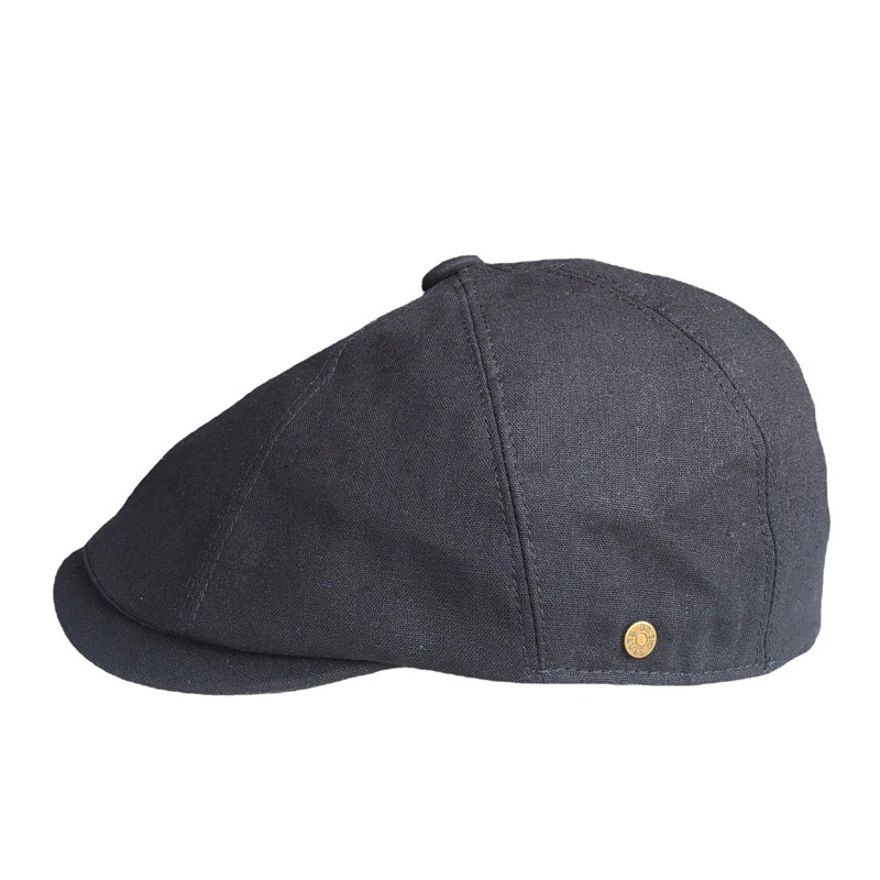 British Style Newsboy Cap Men Cotton Linen Cap Khaki Male Spring Summer ...