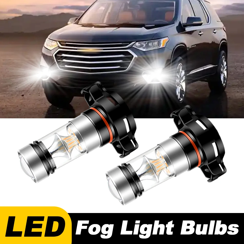 2PCS For Chevy Traverse 2018 2019 2020 LED Car Front Fog Driving Light ...