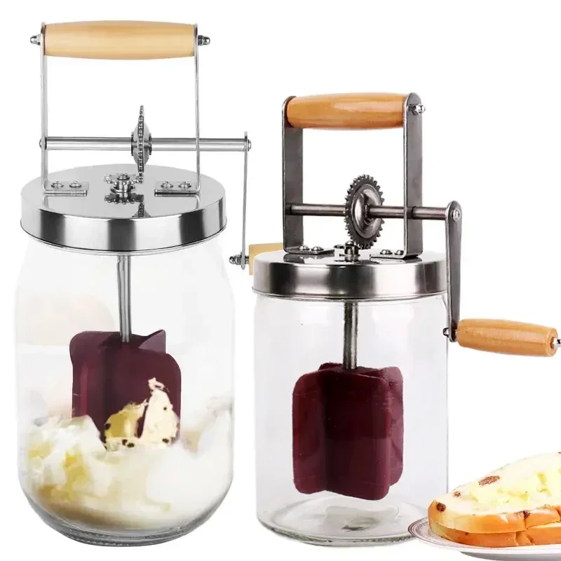 1L-1-5L-Hand-Crank-Butter-Churner-Manual-Butter-Churner-Cream-Mixer ...