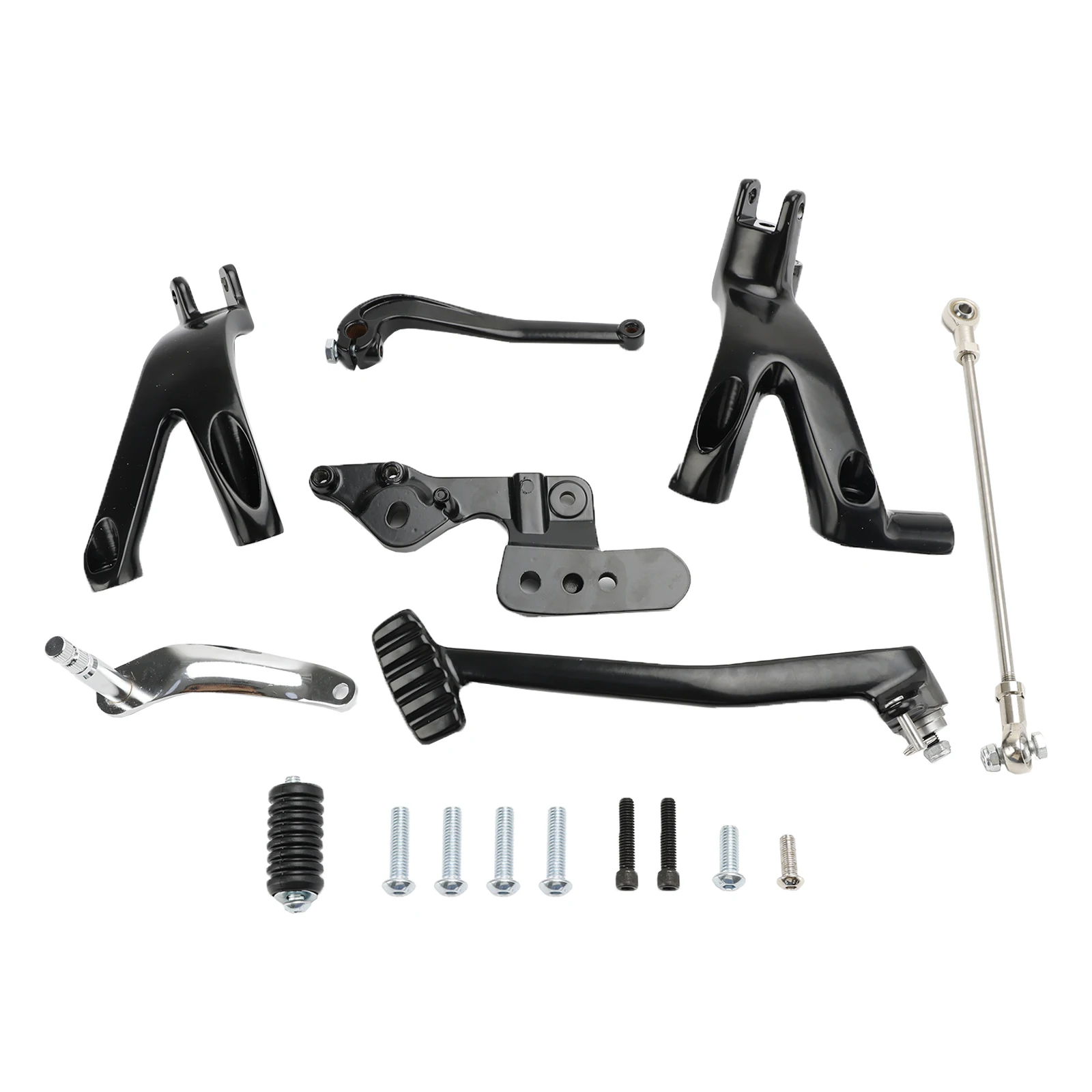 Topteng-Black-Forward-Control-Kit-Fits-2018-and-up-Softail-Street-Bob ...