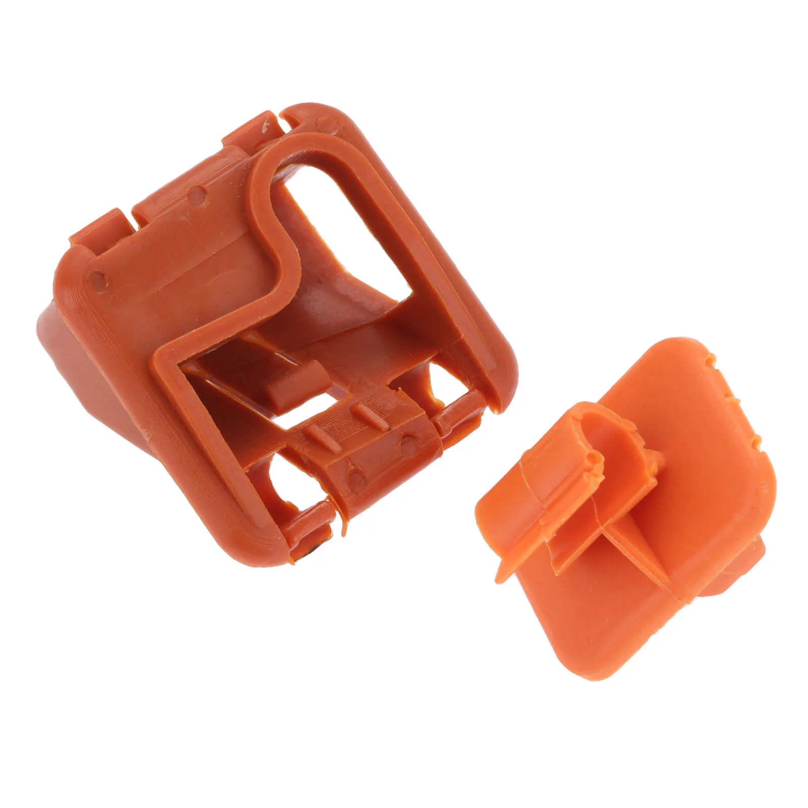 1Pc Bonnet Rod Stay Clip with Base Orange Fixed Clamp Retainer ...