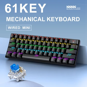 K61 Mini Mechanical Keyboard – Wired Innovation