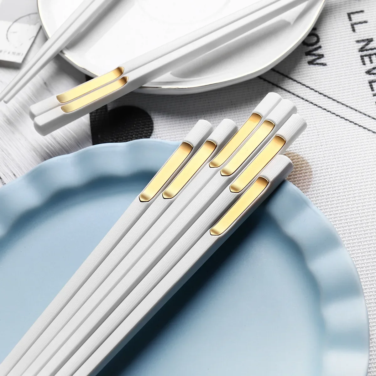 1Pairs-Japanese-Chinese-Chopsticks-Hot-Pot-Sushi-Sticks-Reusable-Metal ...
