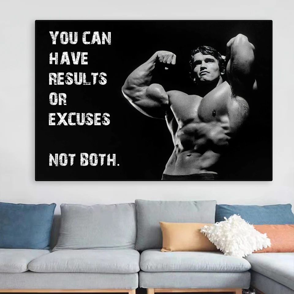 Arnold Schwarzenegger Enjoyment Poster
