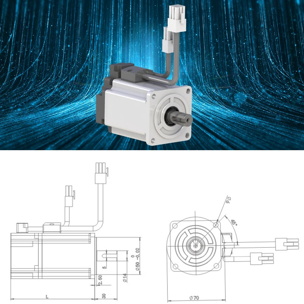 ACSM60 - G0630LZ servo motor Five-pole motor