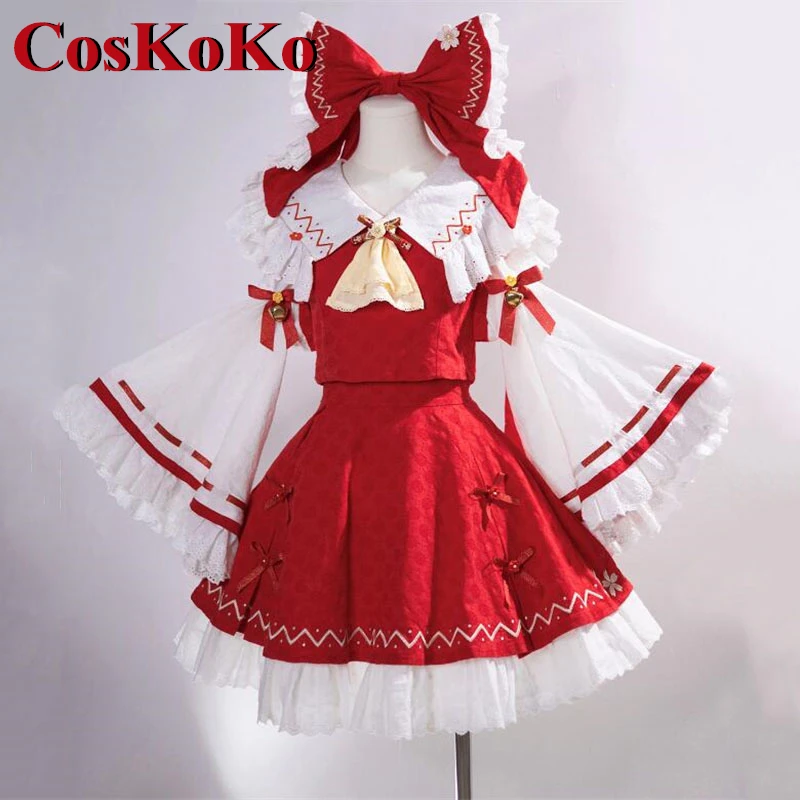 CosKoKo-Hakurei-Reimu-Cosplay-kost-m-s-cak-oyun-Touhou-projesi-yaz ...