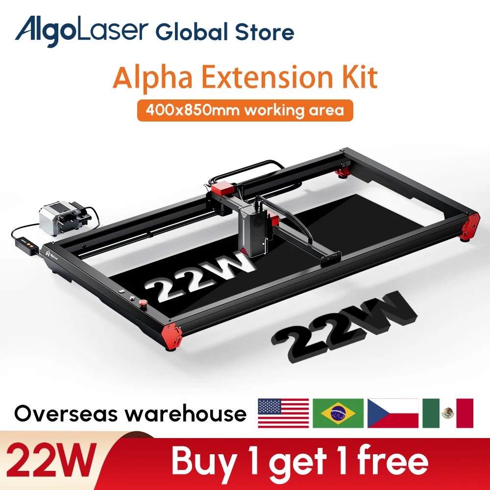 Ortur-Alpha-22W-Laser-Cutter-Monster-400-850mm-Carving-Area-400mm-s ...