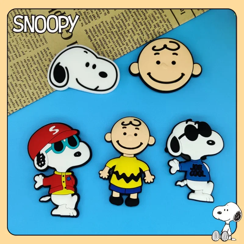 Snoopy Charlie Cartoon Fridge Magnets Photo Wall Cute Souvenir Gifts ...