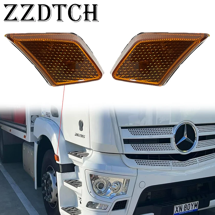24V Side Marker Lamp for benz ACTROS MP4 MP5 truck side lamp 9608201121 ...