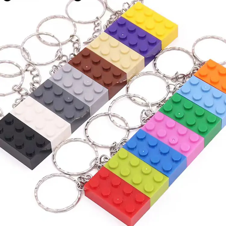 Building-Blocks-Key-Chain-Hanging-Ring-Bricks-Accessories-Keychain ...