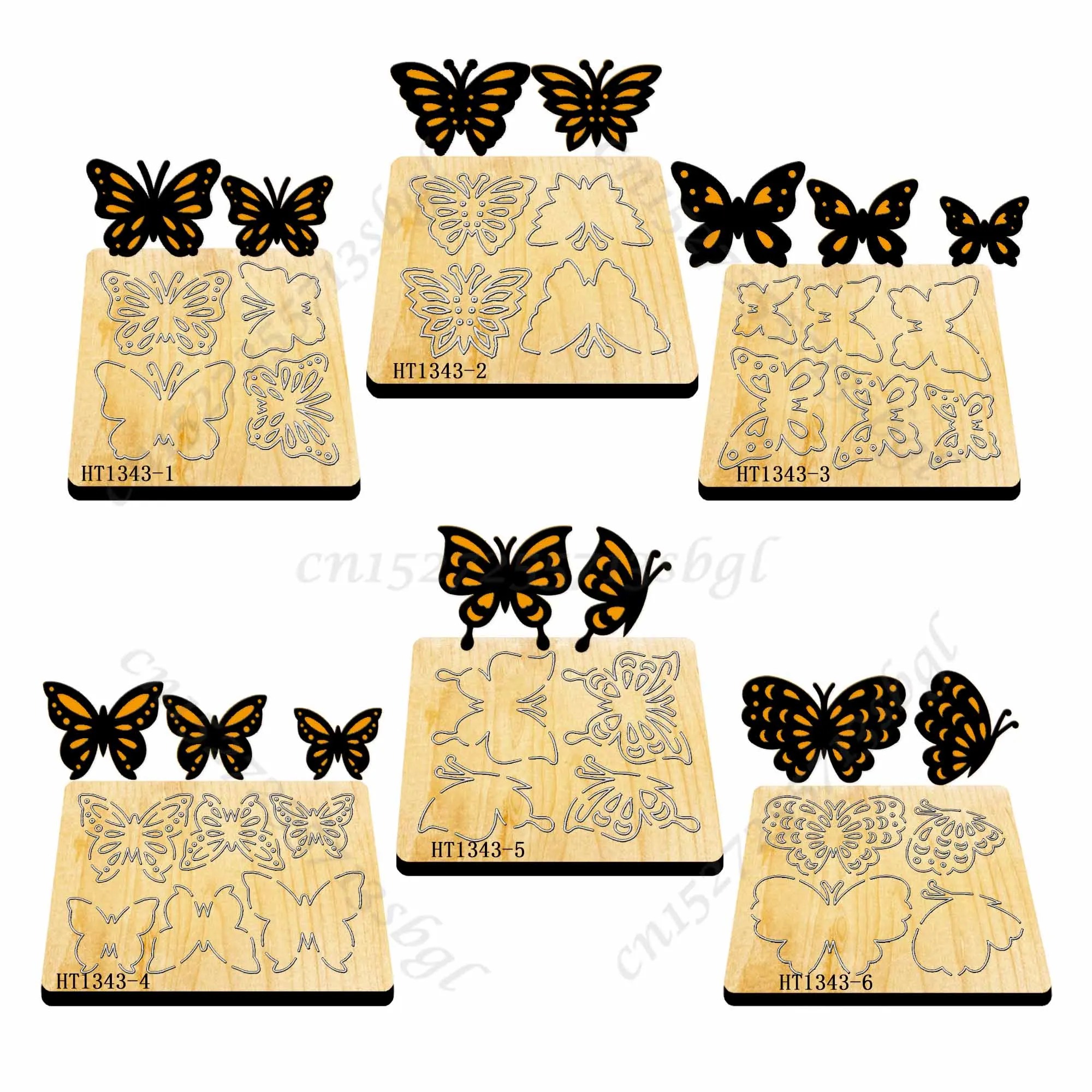 Butterfly-Cutting-dies-New-Die-Cutting-And-Wooden-Mold-HT1343-Suitable ...