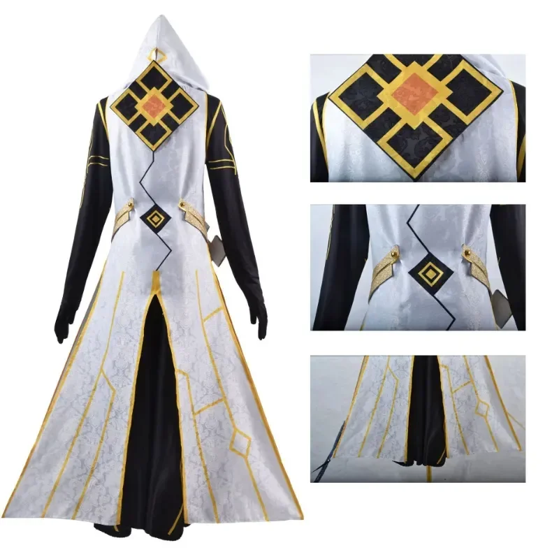 Genshin Impact Rex Lapis Morax Cosplay Costume Zhongli Cosplay Outfits ...