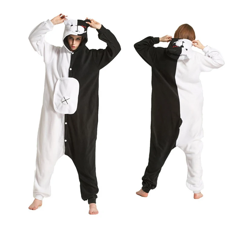 Panda-Onesies-Monokuma-Kigurumi-Women-Pajamas-Cartoon-Animal-Pijamas ...