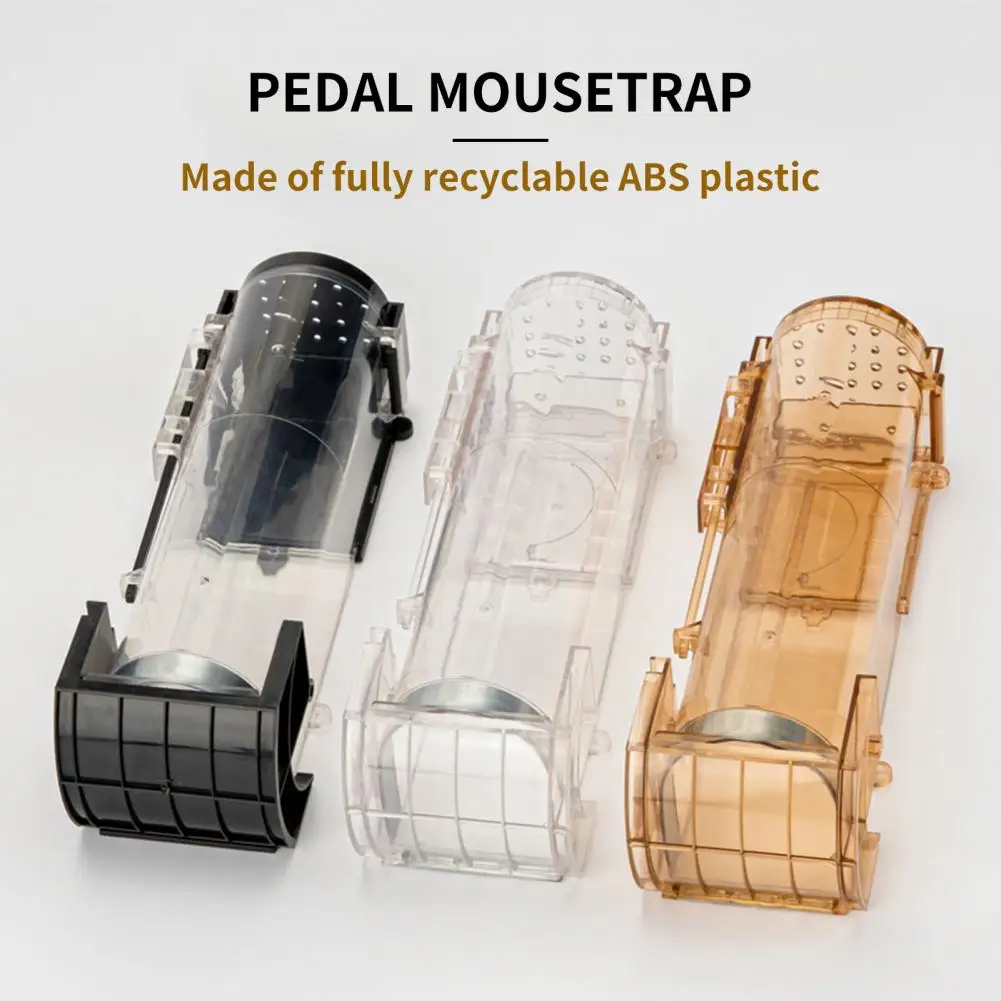 Highly Sensitive Rat Trap Cage Plastic Sturdy Construction Rat Mice ...