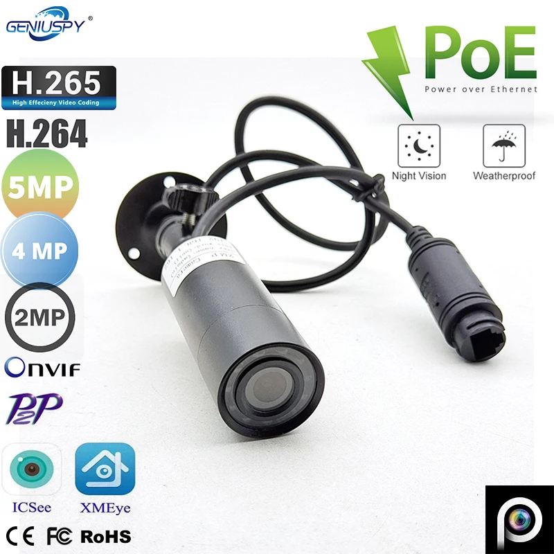 P2P-Onvif-Waterproof-Outdoor-1080P-4MP-5MP-Miniature-Ir-Infrared-Bullet ...