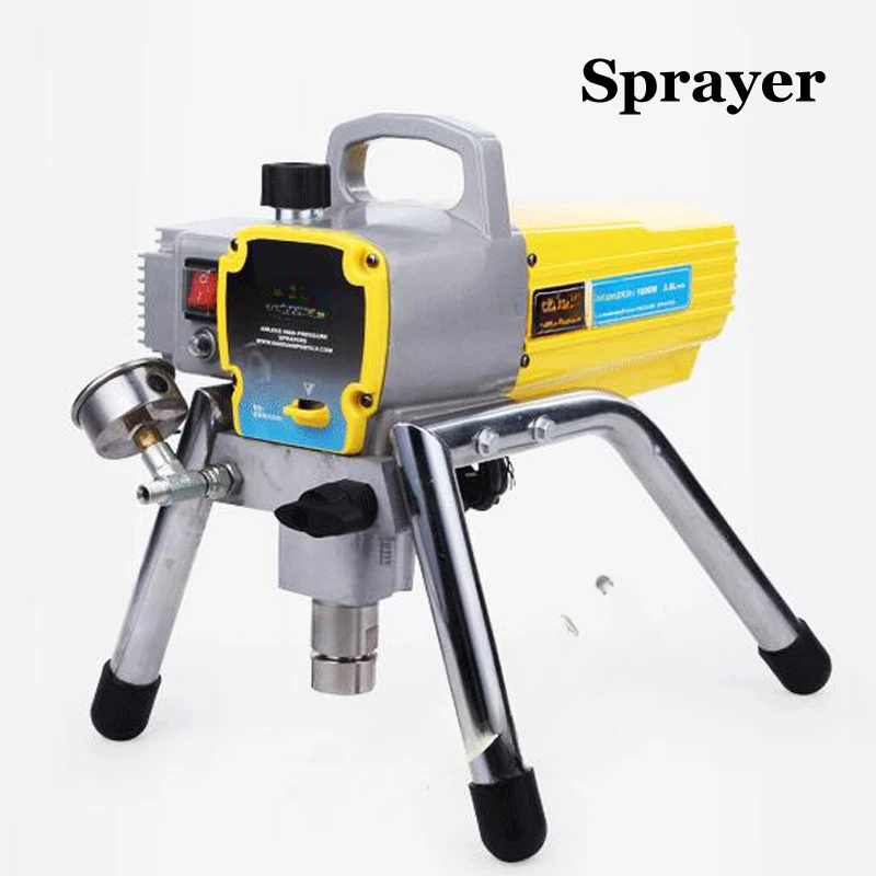 Airless-Spray-Gun-1800W-220V-High-Pressure-Paint-Sprayer-Wall-Spraying ...