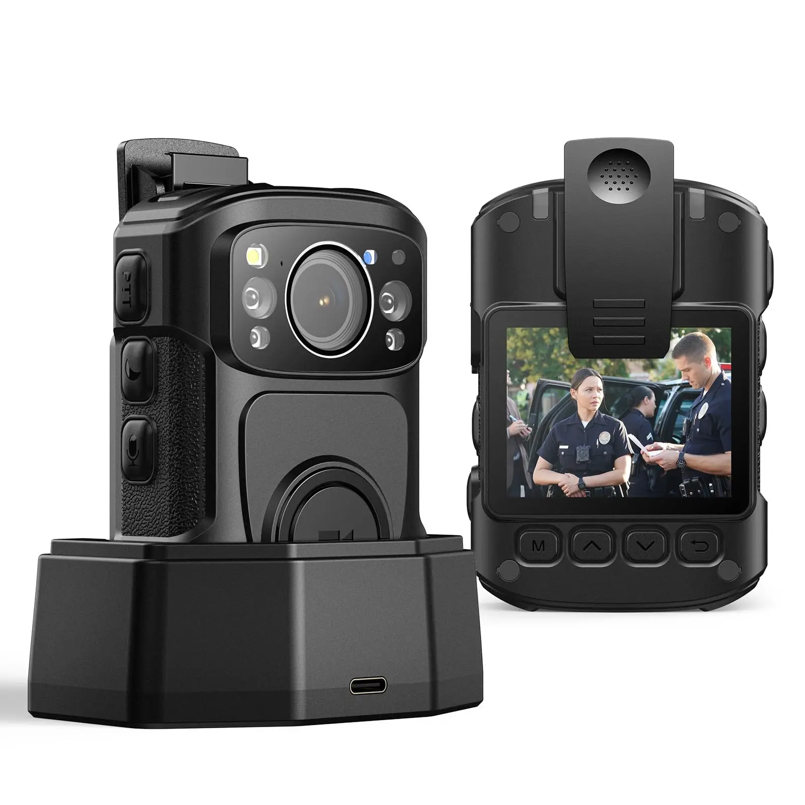 BOBLOV-B4K5-128G-4K-Mini-Camera-IP68-GPS-Body-Worn-Camera-11Hrs-Video ...