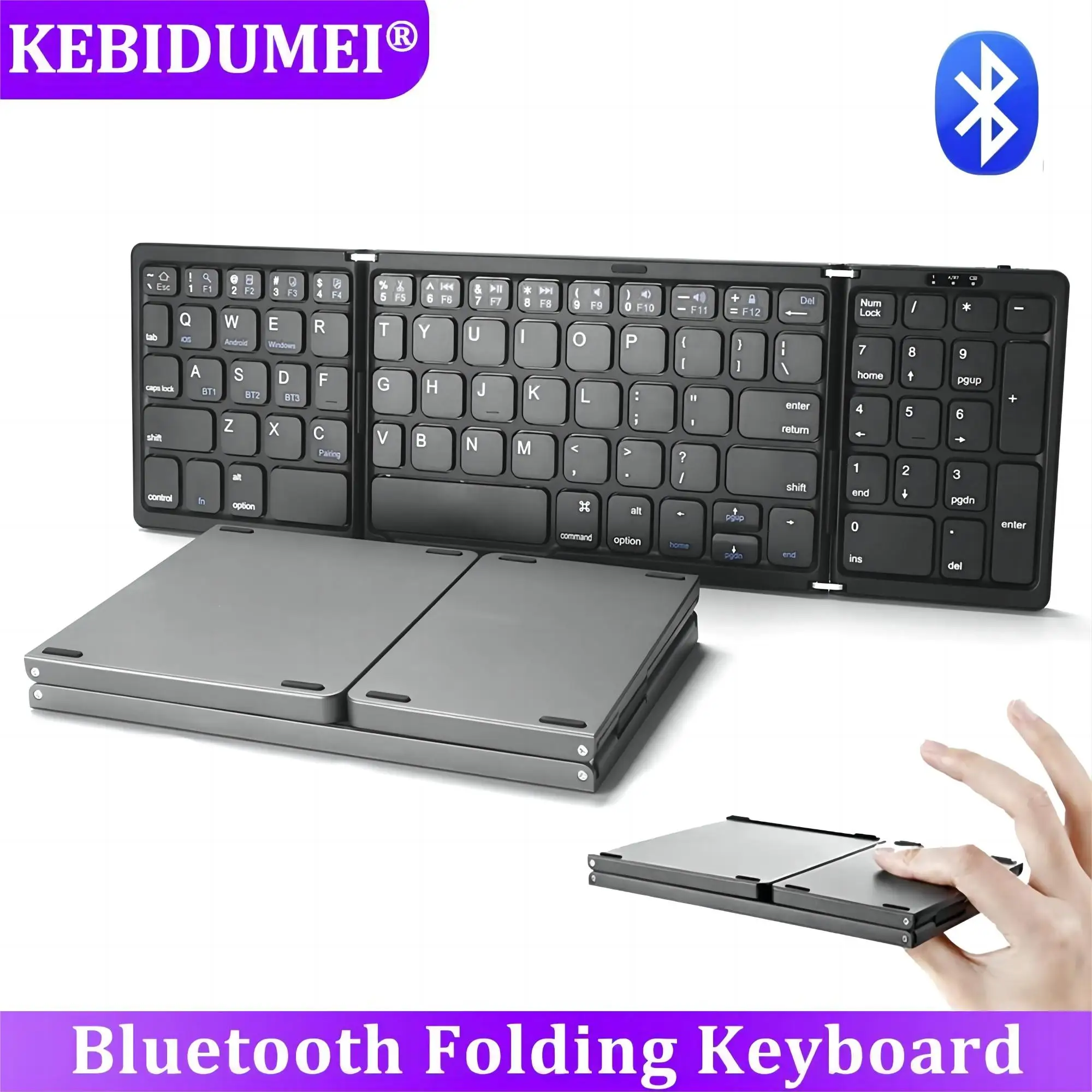 Mini-teclado-bluetooth-dobr-vel-sem-fio-port-til-mudo-para-laptop ...