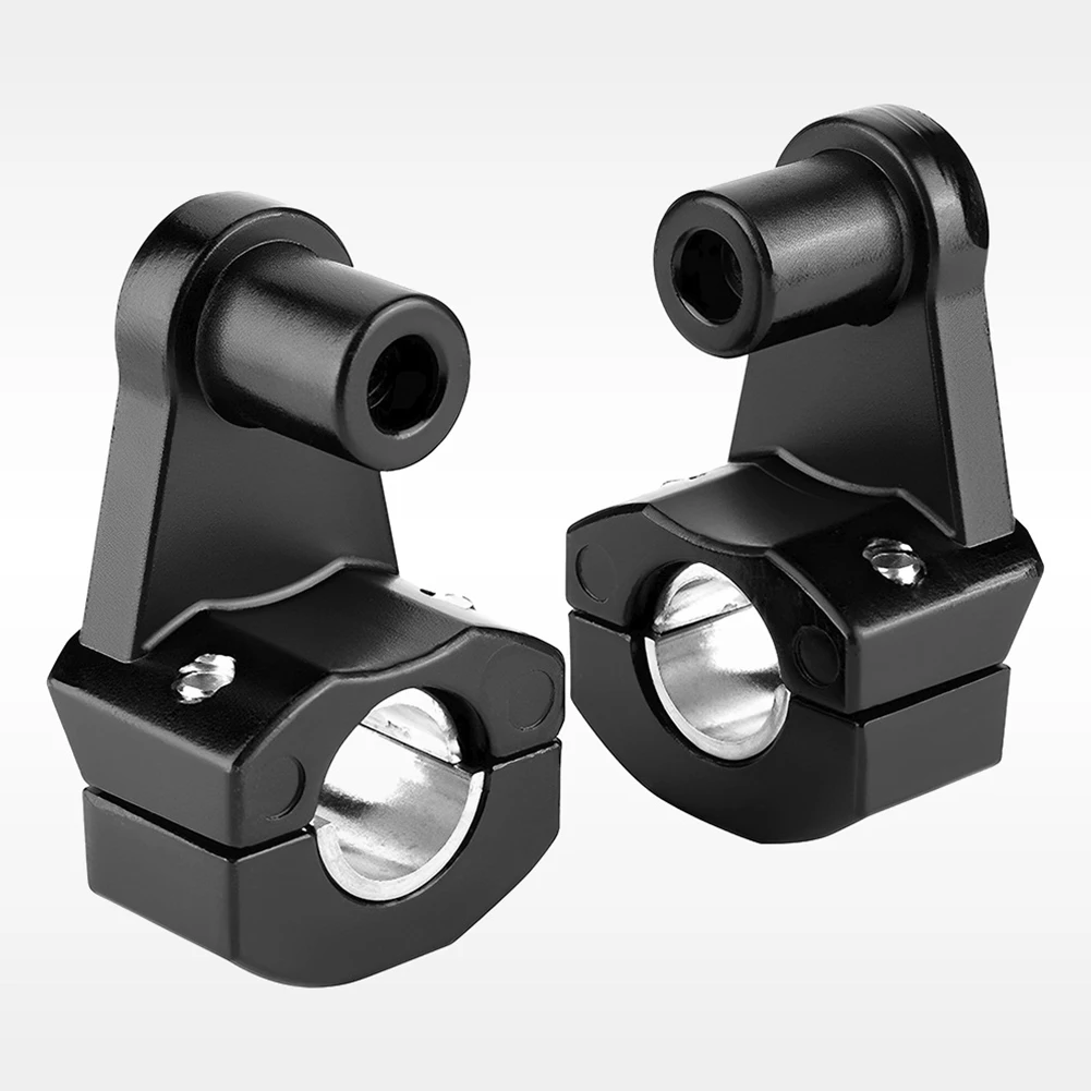 Motorcycle-Bar-Clamps-Raised-Zinc-Alloy-Handlebar-Handle-Bar-Risers ...